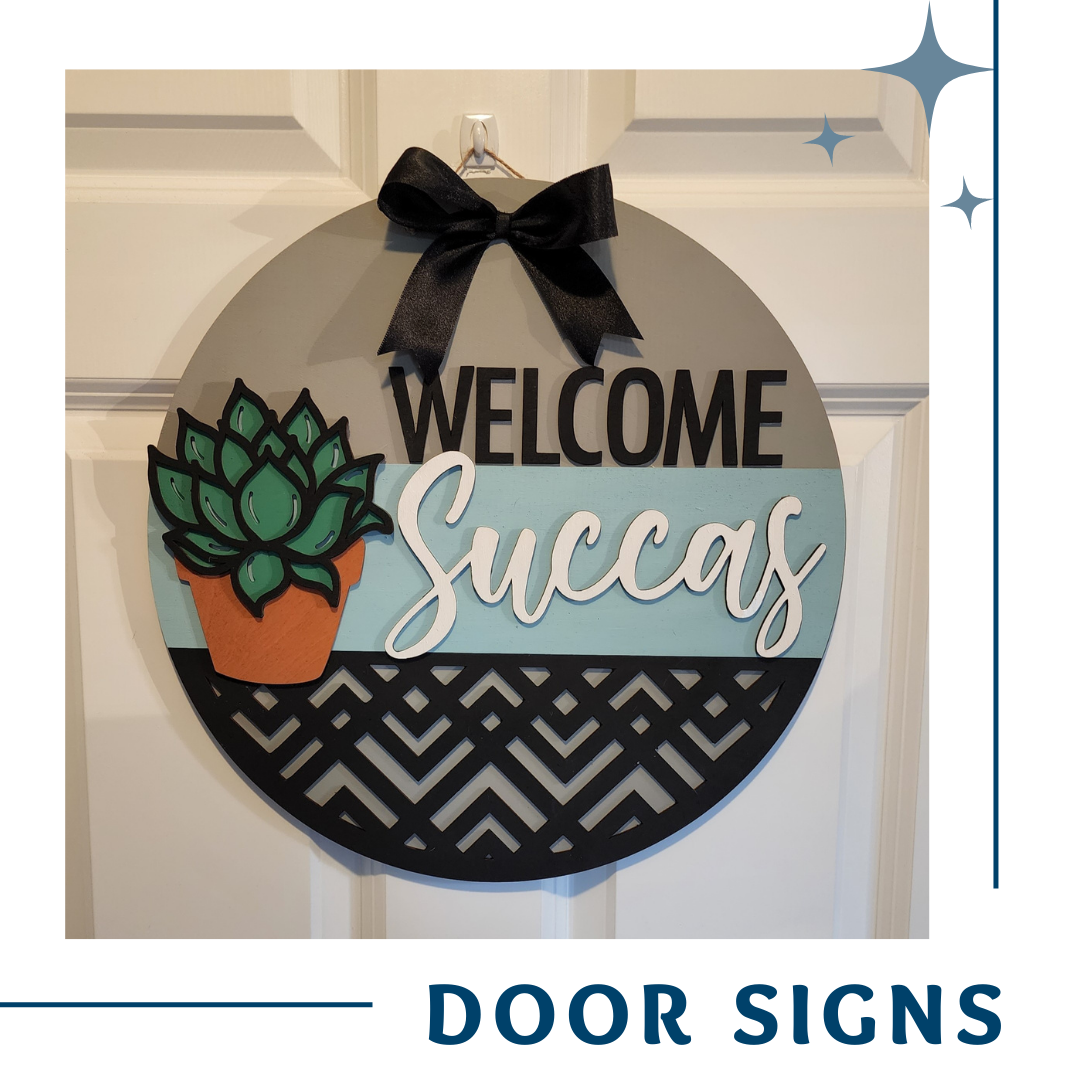 Door Signs – Nightshade Creative Co
